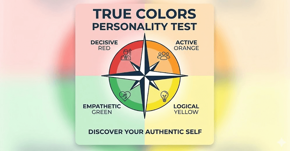 Free Color Personality Test: Are You Red, Orange, Yellow, or Green?